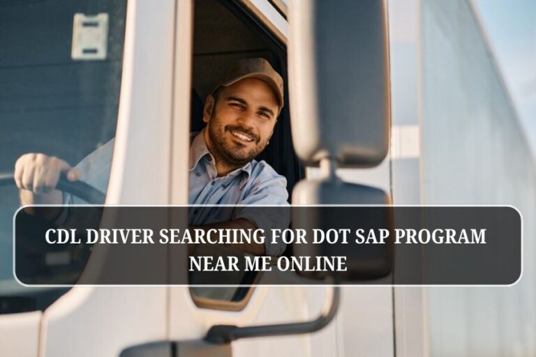 DOT SAP Program Near Me | Nationwide SAP Evaluations in 2025